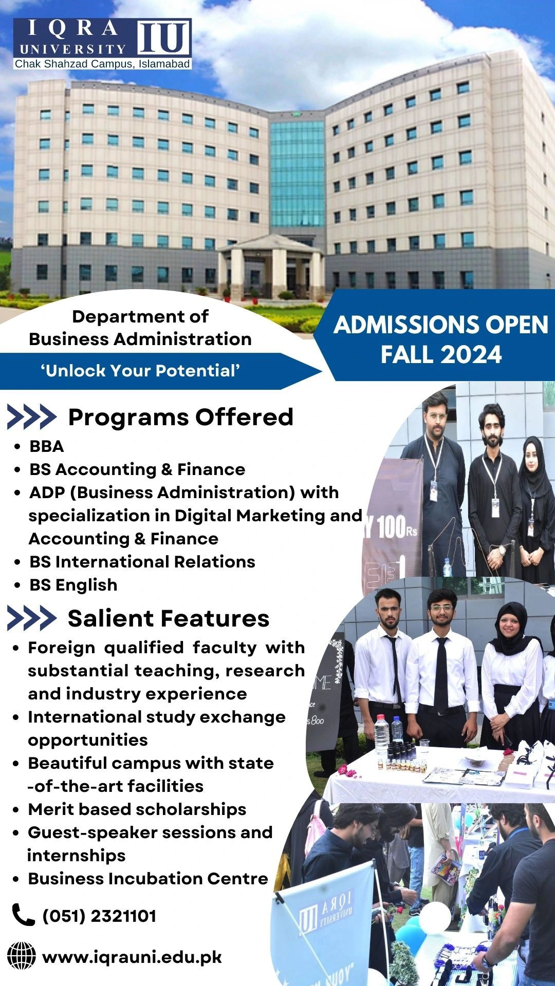 Sayyed Adnan Shabbir, PhD, FCIM. on LinkedIn: #falladmissions #iqra # ... Sayyed Adnan Shabbir, PhD, FCIM. on LinkedIn: #falladmissions #iqra # ...