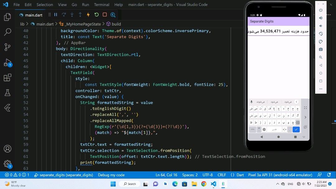 Mohaddese Sandoghdar on LinkedIn: Regex For Number In Flutter TextField ... Mohaddese Sandoghdar on LinkedIn: Regex For Number In Flutter TextField ...
