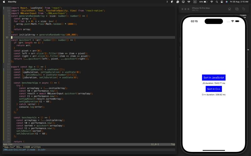 Mohiden Adam on LinkedIn: #reactnative #javascript #c #benchmarking # ... Mohiden Adam on LinkedIn: #reactnative #javascript #c #benchmarking # ...