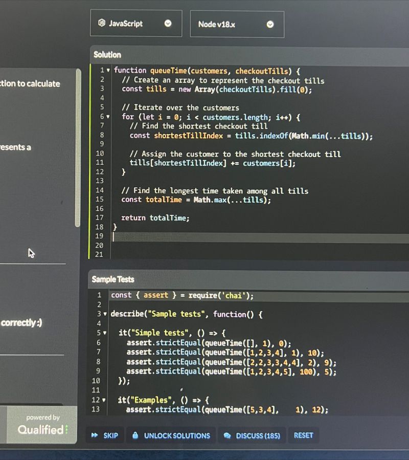 Mili Conde on LinkedIn: #codewars #trusttheprocess #javascript # ... Mili Conde on LinkedIn: #codewars #trusttheprocess #javascript # ...
