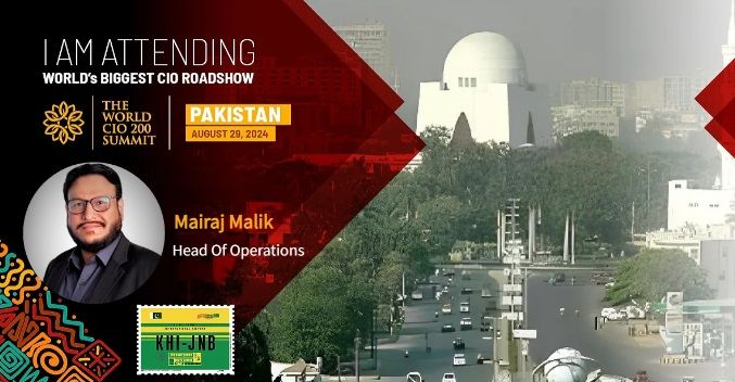 Mairaj Malik on LinkedIn: #theworldcio200summit Mairaj Malik on LinkedIn: #theworldcio200summit