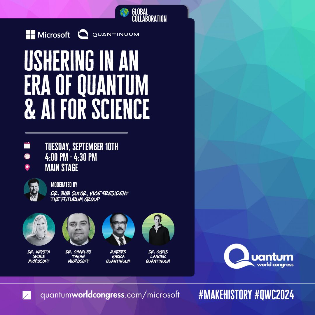 Robert Sutor on LinkedIn: Quantum World Congress - The Futurum Group ... Robert Sutor on LinkedIn: Quantum World Congress - The Futurum Group ...