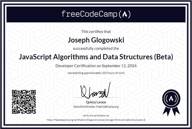 Joseph Glogowski on LinkedIn: #javascript #coding #webdevelopment # ... Joseph Glogowski on LinkedIn: #javascript #coding #webdevelopment # ...