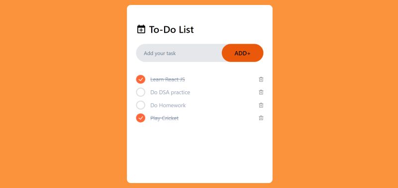 Tapas Pandey on LinkedIn: #reactjs #todo #firstproject #webdev # ... Tapas Pandey on LinkedIn: #reactjs #todo #firstproject #webdev # ...