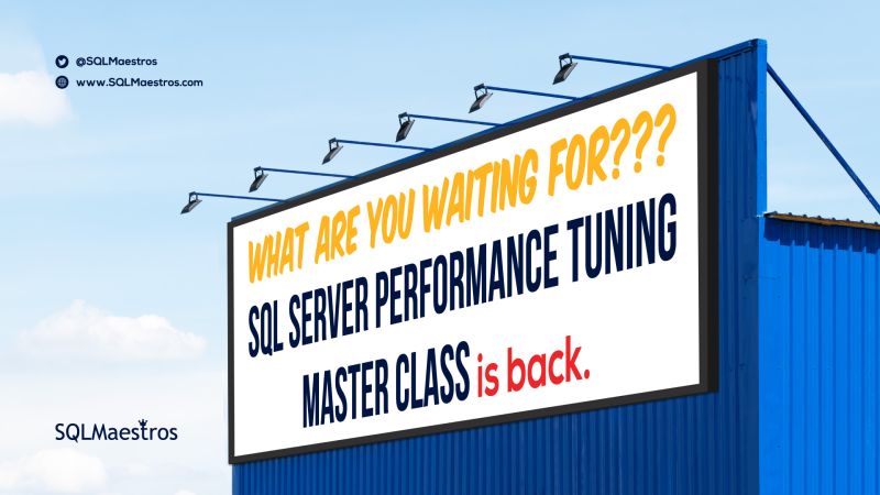 SQLMaestros on LinkedIn: #sqlserver #sql #azuresql #sqlserverwithamitbansal SQLMaestros on LinkedIn: #sqlserver #sql #azuresql #sqlserverwithamitbansal