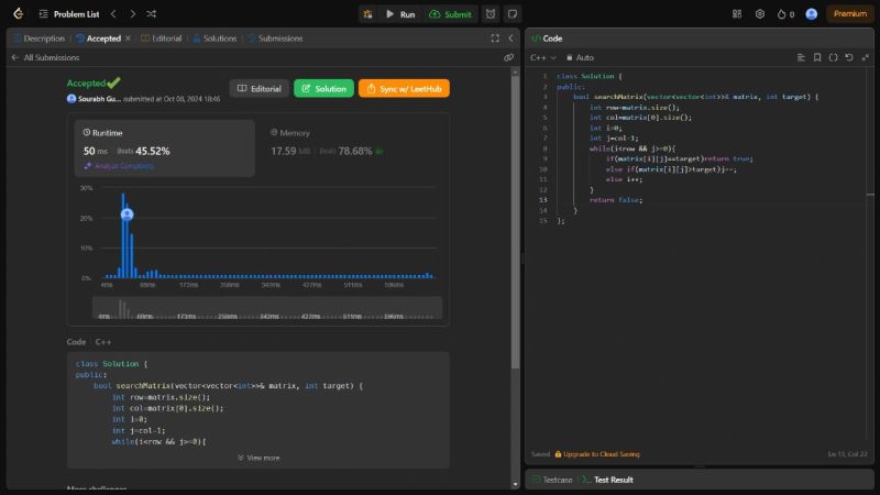 Sourabh Gurwani on LinkedIn: #cpp #dsa #leetcode #day20 #problemsolving ... Sourabh Gurwani on LinkedIn: #cpp #dsa #leetcode #day20 #problemsolving ...