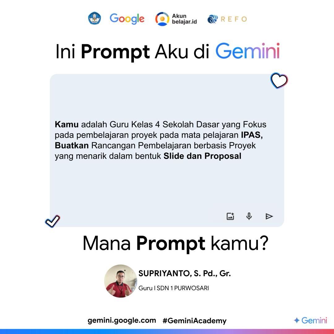 Kelas Pak Iant on LinkedIn: #geminiacademy Kelas Pak Iant on LinkedIn: #geminiacademy
