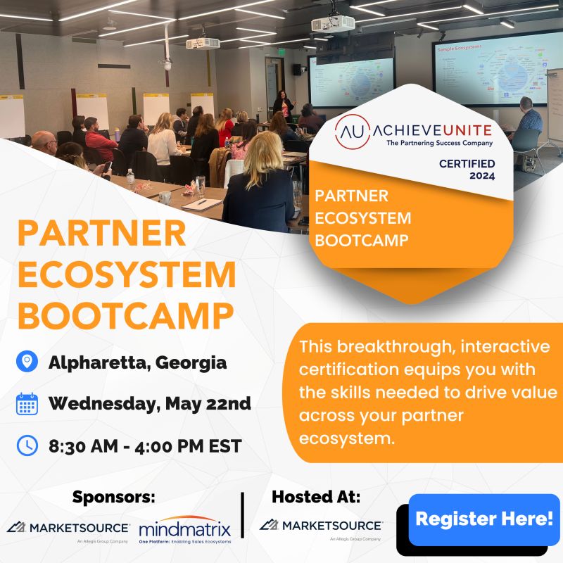 AchieveUnite on LinkedIn: Partner Ecosystem Bootcamp AchieveUnite on LinkedIn: Partner Ecosystem Bootcamp