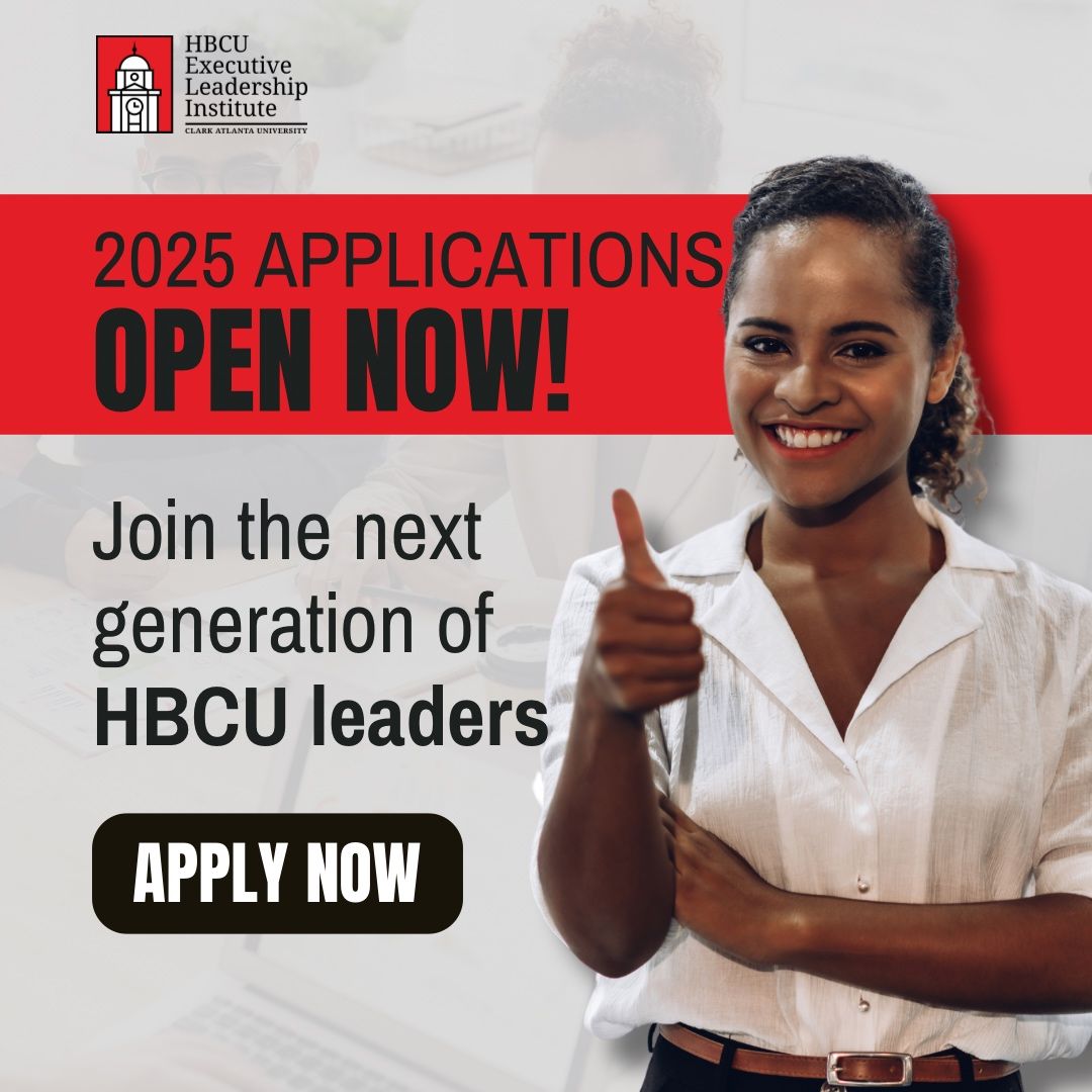 HBCU Executive Leadership Institute on LinkedIn: Applications for the ... HBCU Executive Leadership Institute on LinkedIn: Applications for the ...