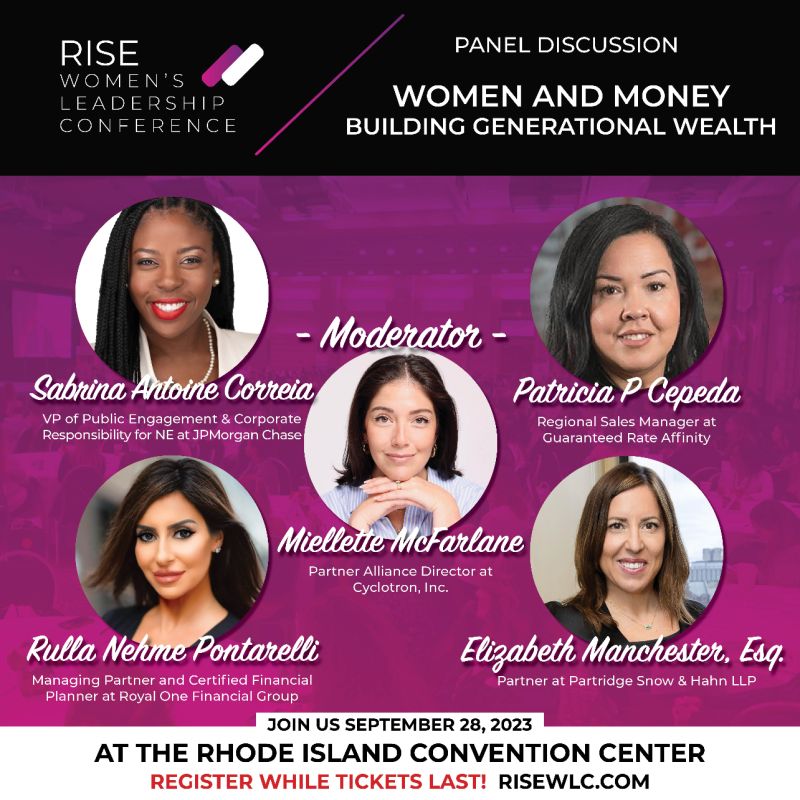 R.I.S.E. Women's Leadership Conference on LinkedIn: Women and Money ... R.I.S.E. Women's Leadership Conference on LinkedIn: Women and Money ...