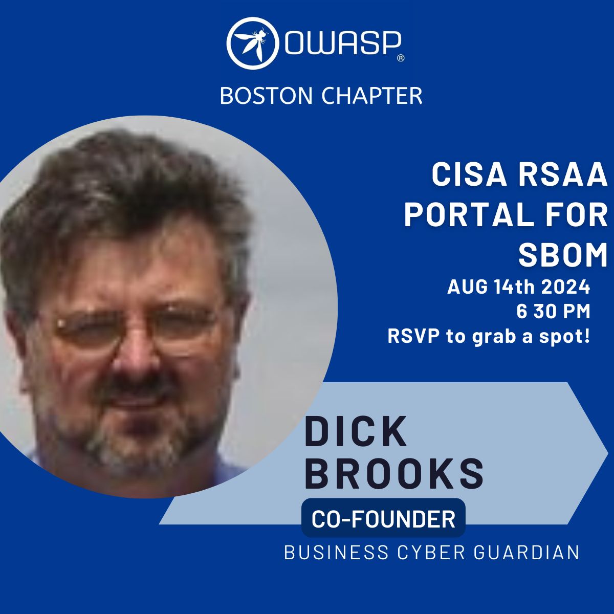 OWASP Boston on LinkedIn: #owasp #boston #sbom #cisa #oss #omb OWASP Boston on LinkedIn: #owasp #boston #sbom #cisa #oss #omb