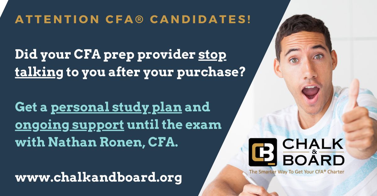 Nathan Ronen, CFA on LinkedIn: #cfaprogram #cfaexam #cfa Nathan Ronen, CFA on LinkedIn: #cfaprogram #cfaexam #cfa