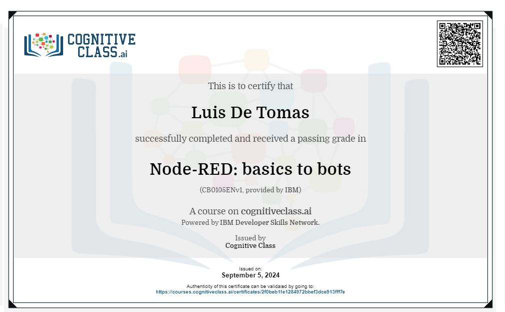 Luis De Tomas on LinkedIn: #nodered #ibm #iot #automation #technology # ... Luis De Tomas on LinkedIn: #nodered #ibm #iot #automation #technology # ...
