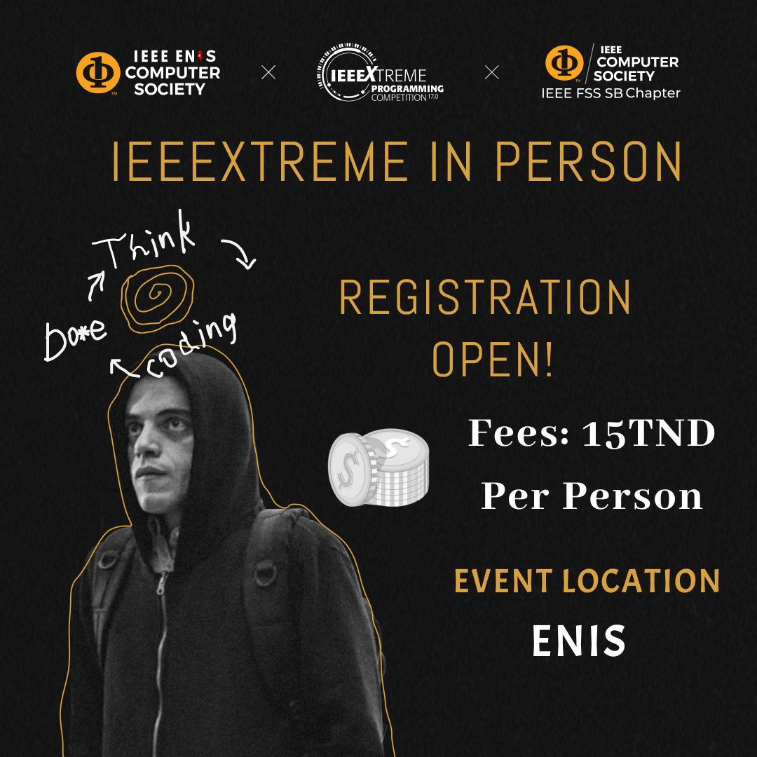 IEEE Computer Society ENIS Student Chapter on LinkedIn: #ieee # ... IEEE Computer Society ENIS Student Chapter on LinkedIn: #ieee # ...