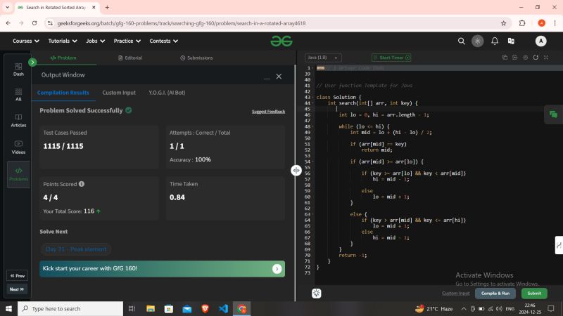 Rohit Kumar on LinkedIn: #geekstreak2024 #gfg160 #geeksforgeeks #gfg160 ... Rohit Kumar on LinkedIn: #geekstreak2024 #gfg160 #geeksforgeeks #gfg160 ...