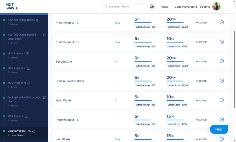 Deepika Uppu on LinkedIn: #day17 #ccbp #nxtwave #30daysofcode #python # ... Deepika Uppu on LinkedIn: #day17 #ccbp #nxtwave #30daysofcode #python # ...