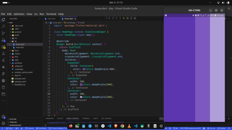 Usman Umar Garba on LinkedIn: #30daysofflutter #rows #columns #flutter ... Usman Umar Garba on LinkedIn: #30daysofflutter #rows #columns #flutter ...
