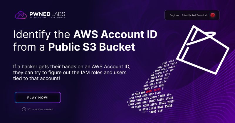 How to identify AWS Account ID from Public S3 Bucket | Pwned Labs ... How to identify AWS Account ID from Public S3 Bucket | Pwned Labs ...