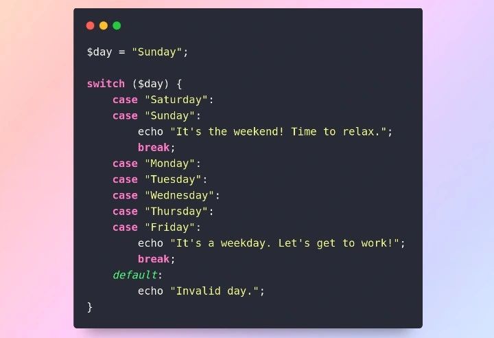 #php #programming #coding #switchcase #fallthrough #softwaredevelopment ... #php #programming #coding #switchcase #fallthrough #softwaredevelopment ...