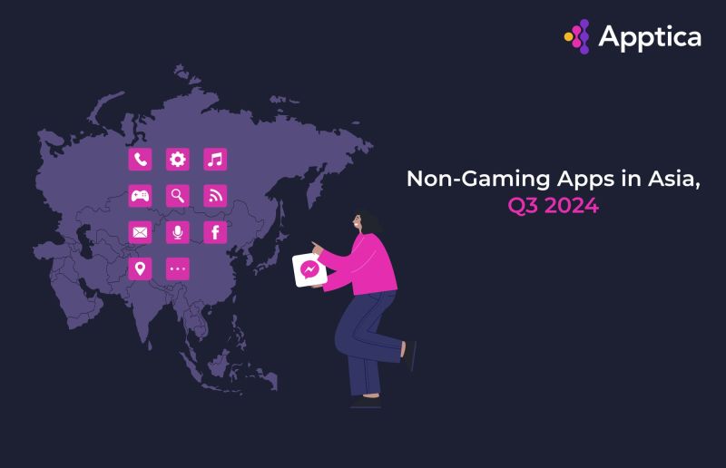State of non-gaming apps market in Asia, Q3 2024 | Apptica State of non-gaming apps market in Asia, Q3 2024 | Apptica