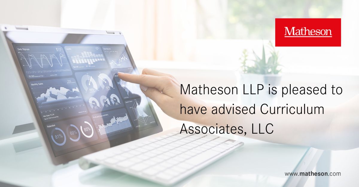 Robert Maloney Derham on LinkedIn: #mathesonlaw #mergersandacquisitions Robert Maloney Derham on LinkedIn: #mathesonlaw #mergersandacquisitions