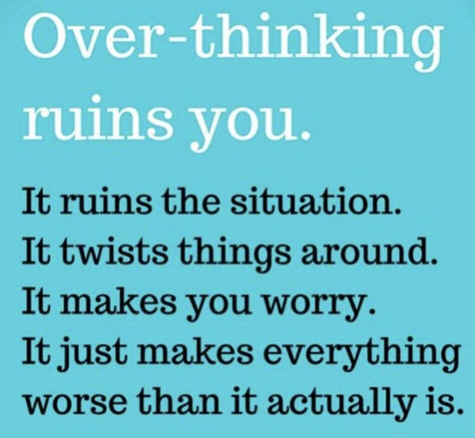 Overthinking is the Thief of Happiness 🤯 In today’s fast-paced world ... Overthinking is the Thief of Happiness 🤯 In today’s fast-paced world ...