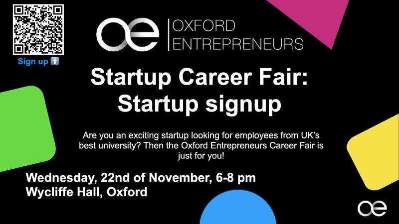 Oxford Entrepreneurs on LinkedIn: π An excellent opportunity for ... Oxford Entrepreneurs on LinkedIn: π An excellent opportunity for ...