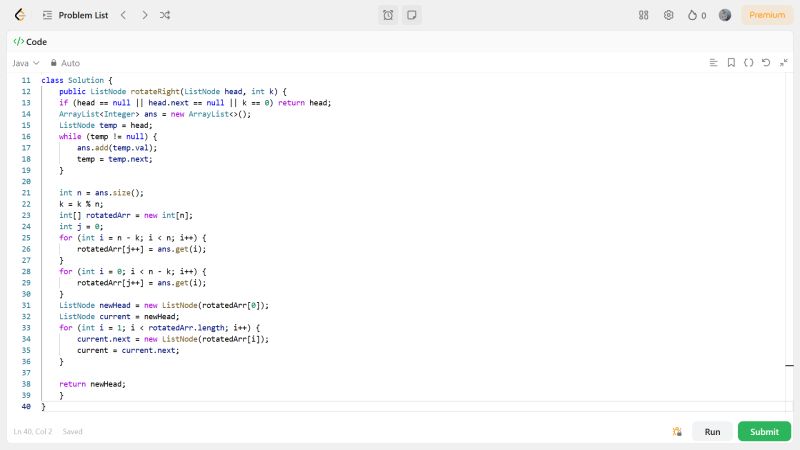 Aman Pathak on LinkedIn: #leetcode #linkedlist #codingjourney #dsa # ... Aman Pathak on LinkedIn: #leetcode #linkedlist #codingjourney #dsa # ...