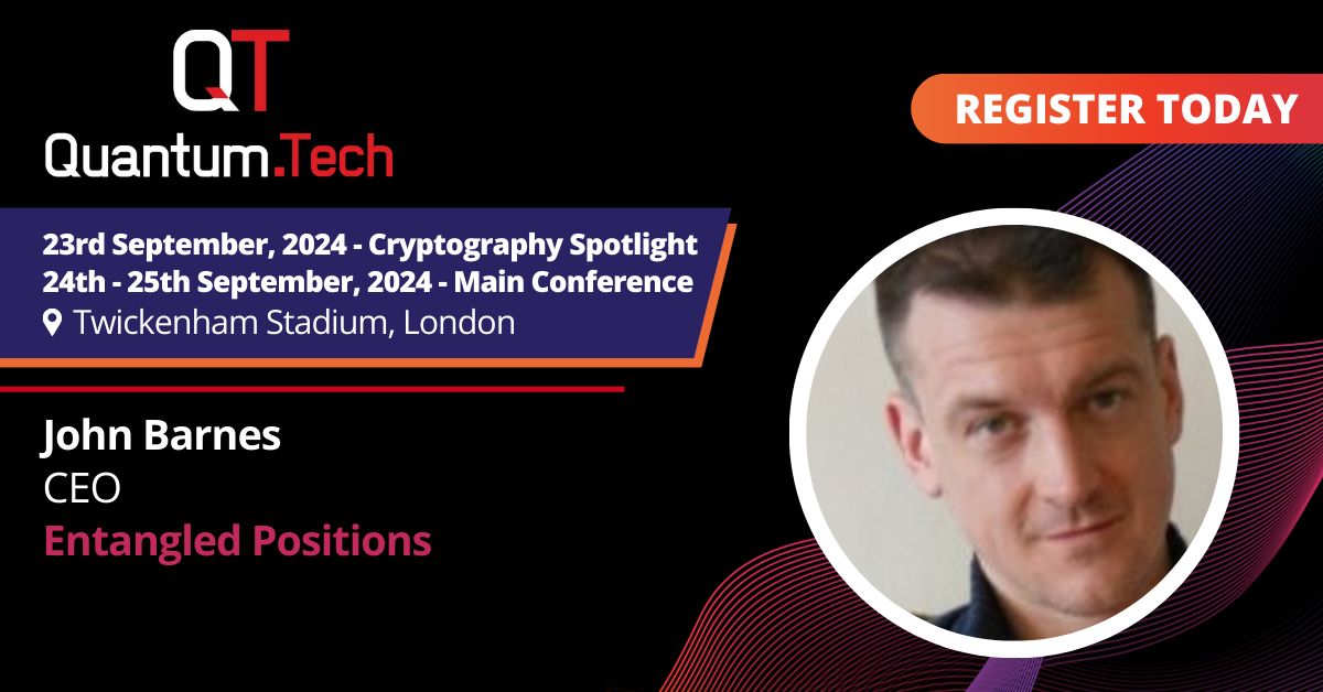 John Barnes on LinkedIn: #qt24 #quantumtech John Barnes on LinkedIn: #qt24 #quantumtech