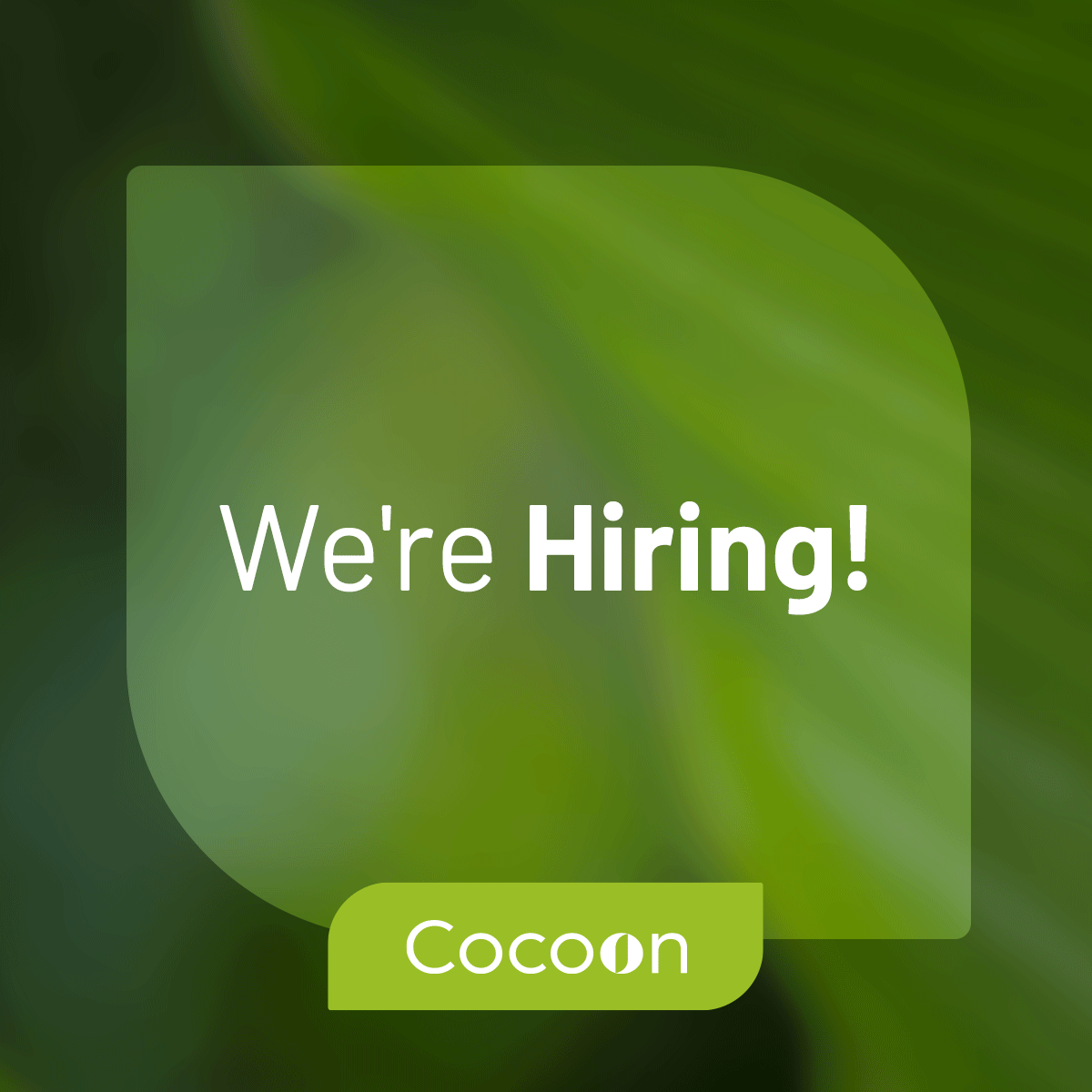 Cocoon Bioscience on LinkedIn: #hiring #cocoonbioscience # ... Cocoon Bioscience on LinkedIn: #hiring #cocoonbioscience # ...