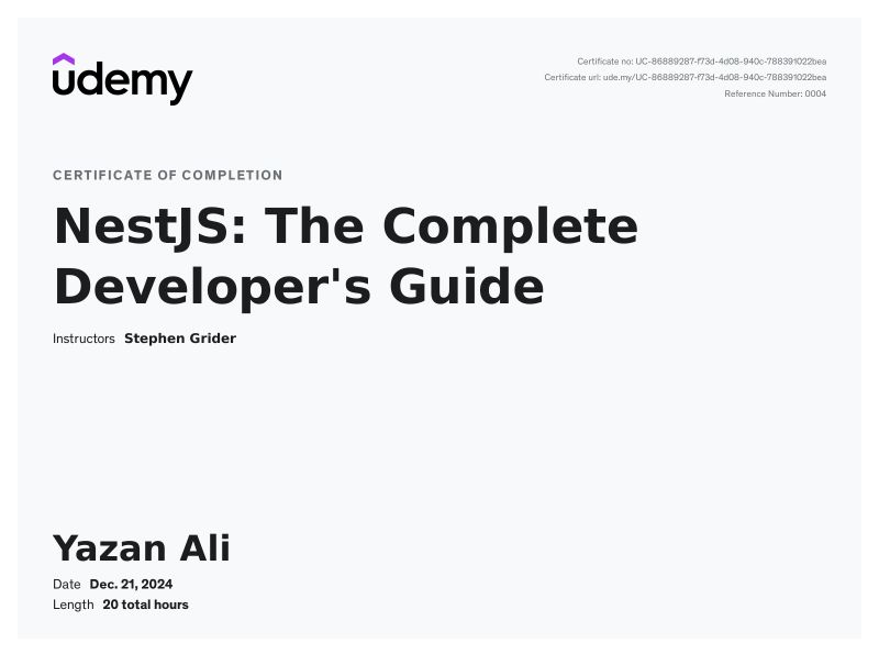 Yazan Ali on LinkedIn: #nestjs #webdevelopment #typescript # ... Yazan Ali on LinkedIn: #nestjs #webdevelopment #typescript # ...