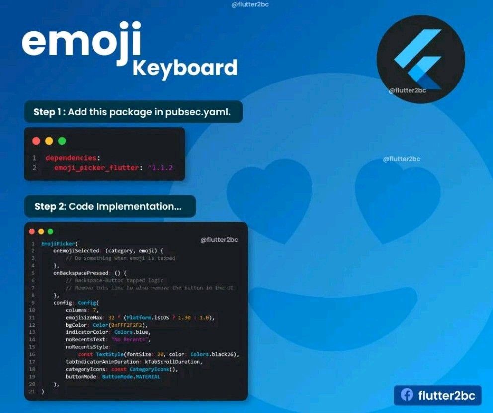 #flutter #emojipicker #emojikeyboard #flutterdev #mobileappdevelopment ... #flutter #emojipicker #emojikeyboard #flutterdev #mobileappdevelopment ...