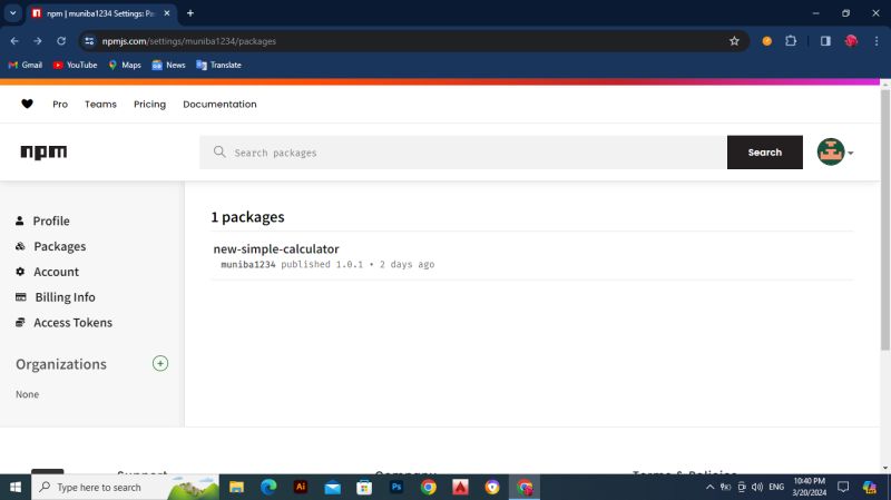 How to run npm package on node machines | Muniba Ahmed posted on the ... How to run npm package on node machines | Muniba Ahmed posted on the ...