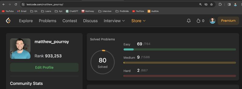 Matthew Pourroy on LinkedIn: #leetcode #softwaredevelopment Matthew Pourroy on LinkedIn: #leetcode #softwaredevelopment