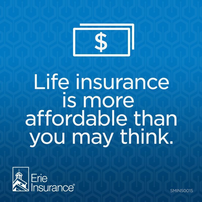 ERIE survey on life insurance costs | Mary Blair CIC, CPCU, API, AIS ... ERIE survey on life insurance costs | Mary Blair CIC, CPCU, API, AIS ...