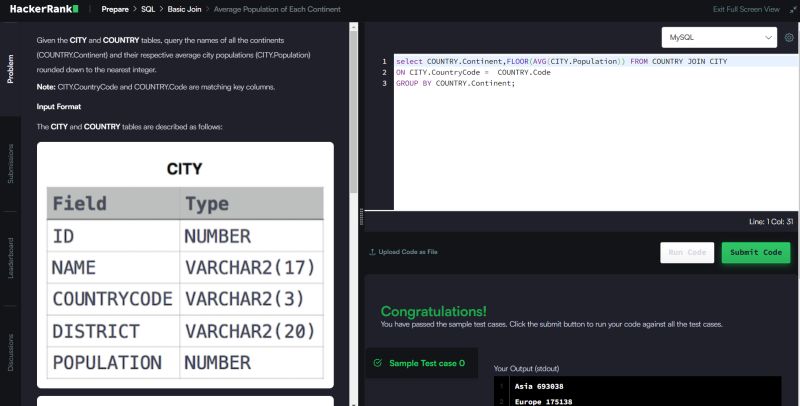 Arjun Payyattil Bindeswar on LinkedIn: #sql #leetcode #hackerrank # ... Arjun Payyattil Bindeswar on LinkedIn: #sql #leetcode #hackerrank # ...