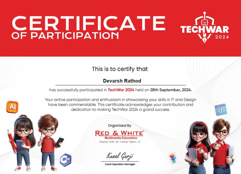 #techwar2024 #it #design #learning | Devarsh Rathod #techwar2024 #it #design #learning | Devarsh Rathod