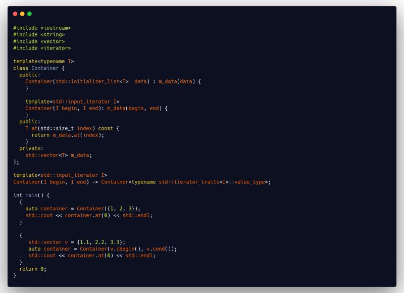 #cplusplus #cplusplus17 #ctad #templates #programmingtips #stl ... #cplusplus #cplusplus17 #ctad #templates #programmingtips #stl ...