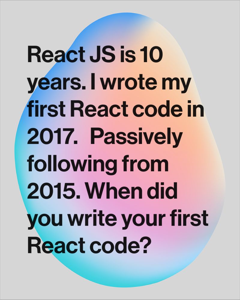 Peter Ayeni on LinkedIn: React JS is 10 years. I wrote my first React ... Peter Ayeni on LinkedIn: React JS is 10 years. I wrote my first React ...