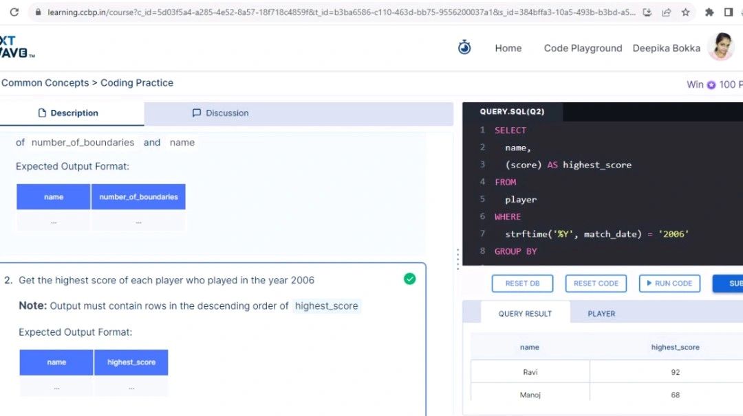 Deepika Bokka on LinkedIn: #day23 #nxtwave #ccbp #programming #30daysofcode Deepika Bokka on LinkedIn: #day23 #nxtwave #ccbp #programming #30daysofcode
