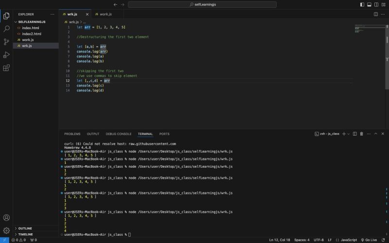 Sendi John on LinkedIn: #100daysofcode #javascript #webdev #learnijourney Sendi John on LinkedIn: #100daysofcode #javascript #webdev #learnijourney