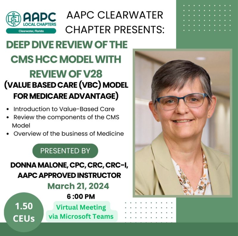 AAPC Clearwater Chapter on LinkedIn: Dive into the world of value-based ... AAPC Clearwater Chapter on LinkedIn: Dive into the world of value-based ...
