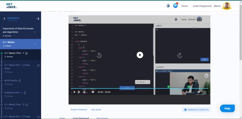 How I learned C++ for #dsa #dsaseries | Manoj Mantha posted on the ... How I learned C++ for #dsa #dsaseries | Manoj Mantha posted on the ...