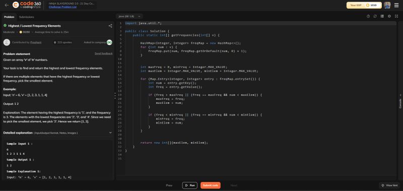 Day 10 of 21 #NinjaSlayground Coding Ninjas Completed ! | Akshat Anand Day 10 of 21 #NinjaSlayground Coding Ninjas Completed ! | Akshat Anand
