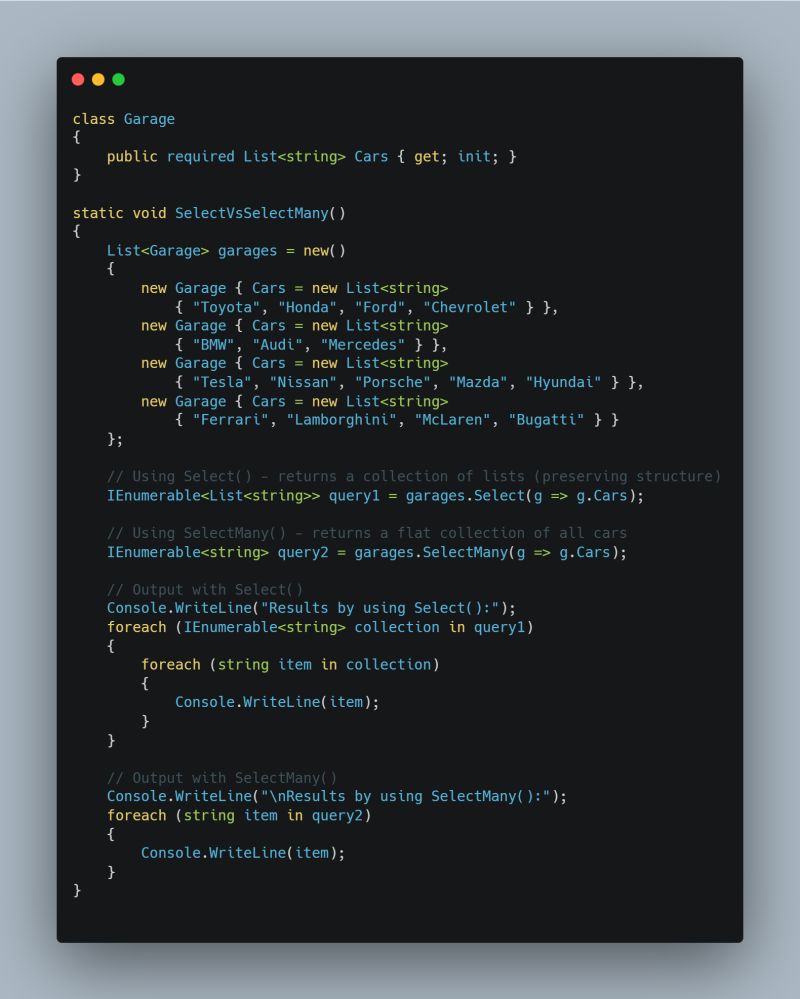 Ayman Anaam on LinkedIn: #linq #csharp #programmingtips # ... Ayman Anaam on LinkedIn: #linq #csharp #programmingtips # ...