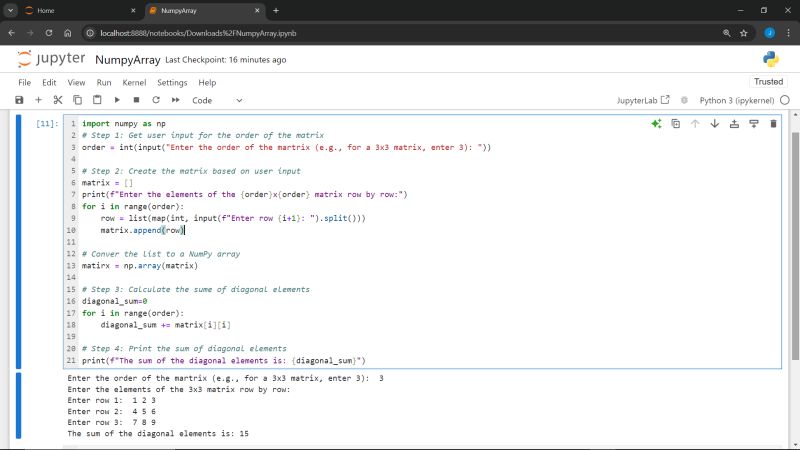 Mohammed Jameel on LinkedIn: #datascience #python #numpy #dataanalytics ... Mohammed Jameel on LinkedIn: #datascience #python #numpy #dataanalytics ...