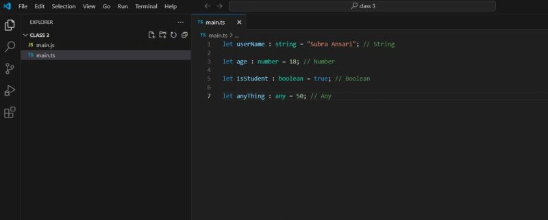 Subra Ansari on LinkedIn: #programming #basics #typeinference #comments ... Subra Ansari on LinkedIn: #programming #basics #typeinference #comments ...