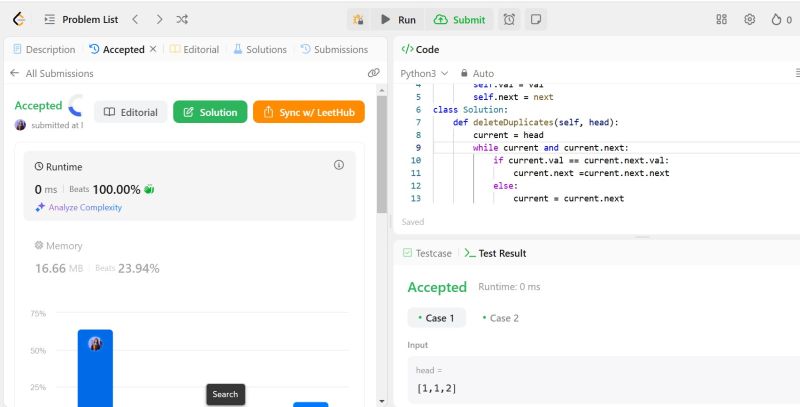 abida Shoukat on LinkedIn: #100daysofcode #linkedlists #leetcode # ... abida Shoukat on LinkedIn: #100daysofcode #linkedlists #leetcode # ...