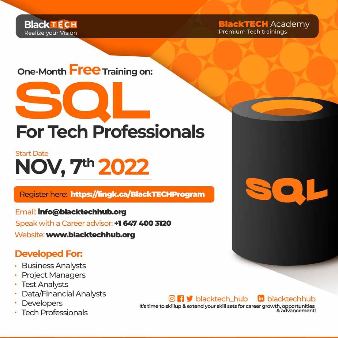 BlackTECH Academy on LinkedIn: #sql #sqlprogramming #sqlserver BlackTECH Academy on LinkedIn: #sql #sqlprogramming #sqlserver