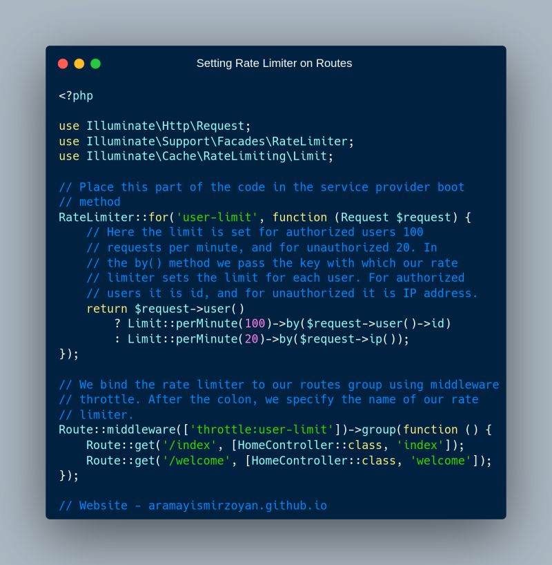 Aramayis Mirzoyan on LinkedIn: #laravel #php #backend #tip Aramayis Mirzoyan on LinkedIn: #laravel #php #backend #tip